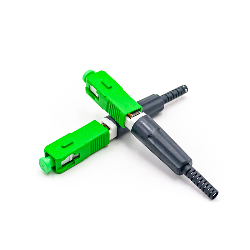 FTTH FAST Connector SC Quick Connector for field splice drop cable ...
