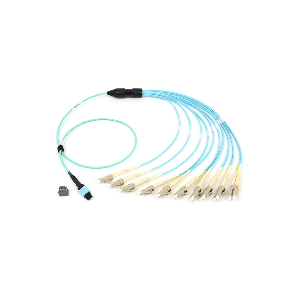 CFP CPAK 100G SR10 to 10x10G LC Duplex OM3 Multimode breakout fiber ...