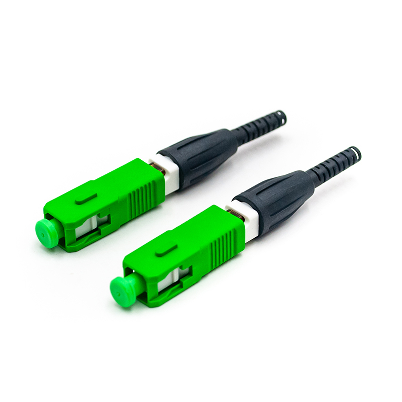 FTTH FAST Connector SC Quick Connector for field splice drop cable ...