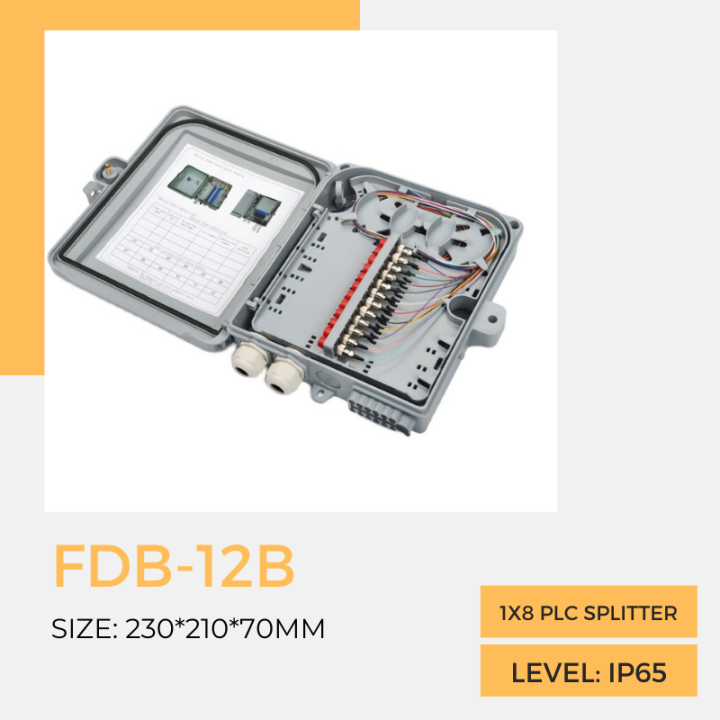 FTTH CTO FTB FDB OTB Fiber Optic Terminal Box / PLC Fiber Splitter Box ...