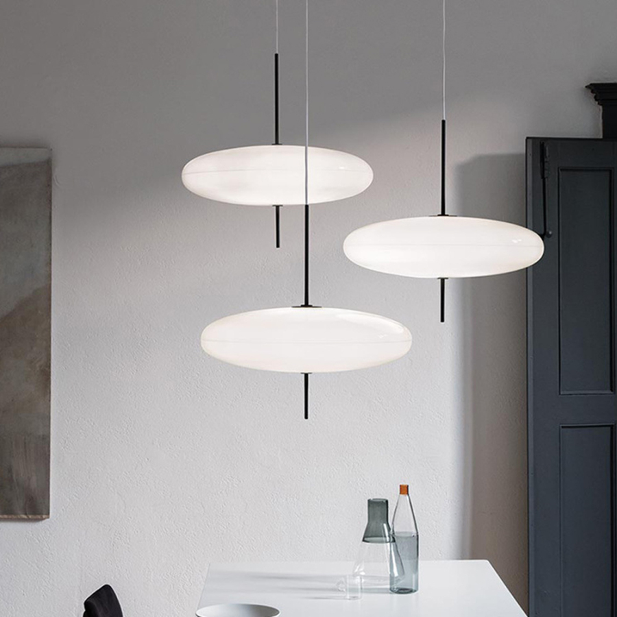 Modern Oval G Pendant Light For Dining Room Vintage Art Deco Lighting
