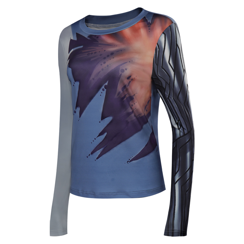 Movie Guardians of the Galaxy Vol.3 Nebula Cosplay Costume Outfits Hal