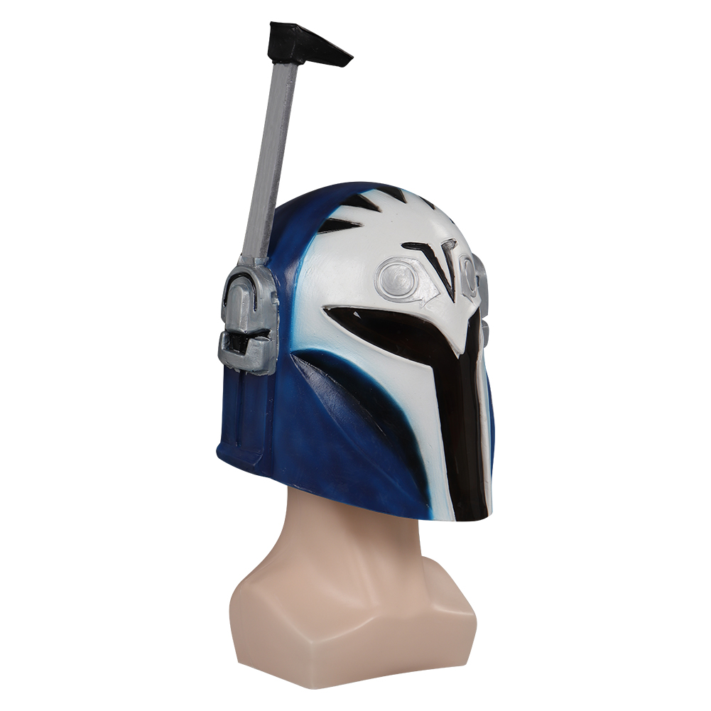 TV The Mando Bo-Katan Kryze Cosplay Latex Masks Helmet Masquerade Hall