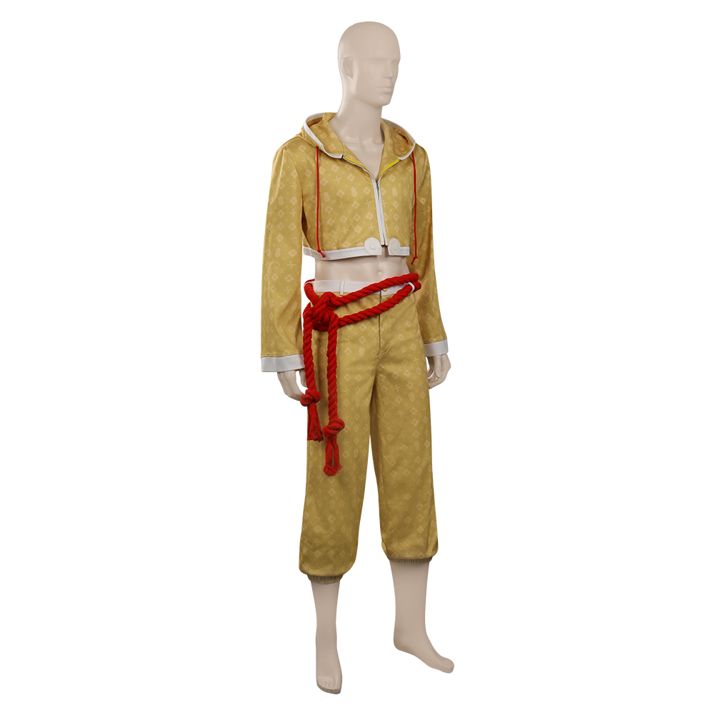 Game Street Fighter 6 SF Jamie Cosplay Costume Outfits Halloween Carni