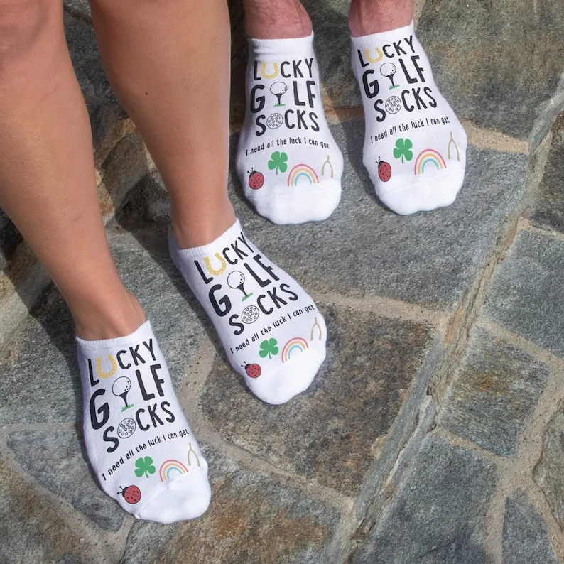 🏑funny Golf Socks For Men And Women Golfers