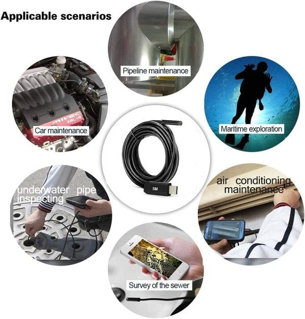 🔥Last day 49% OFF-3 IN 1 USB Endoscope – echodecor