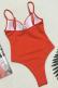 Ribbed High Leg Push Up Underwire One Piece Swimsuit – yoyobikini