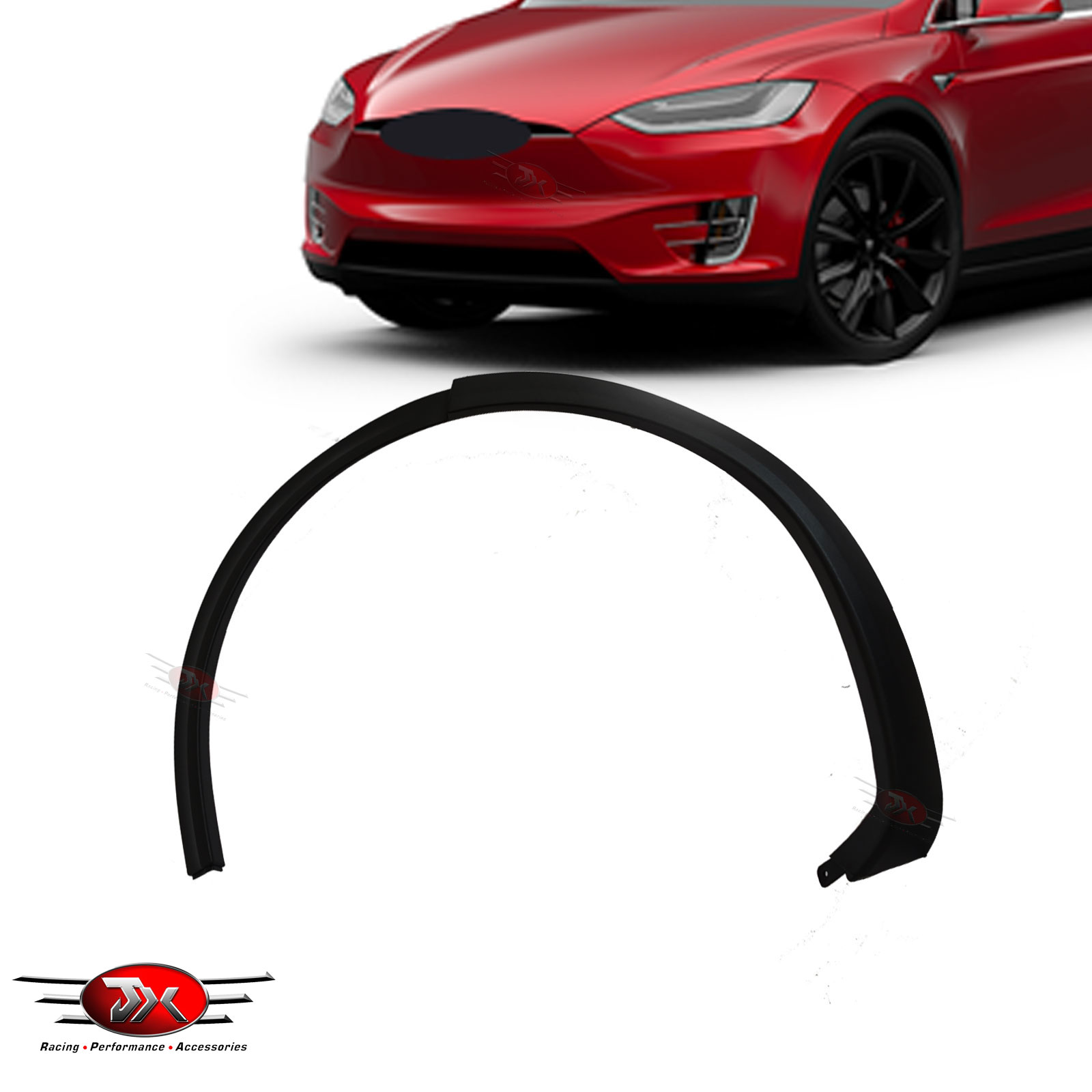 Fits Tesla Model Y 2020-2023 Front Fender Wheel Arch Fender Molding Tr