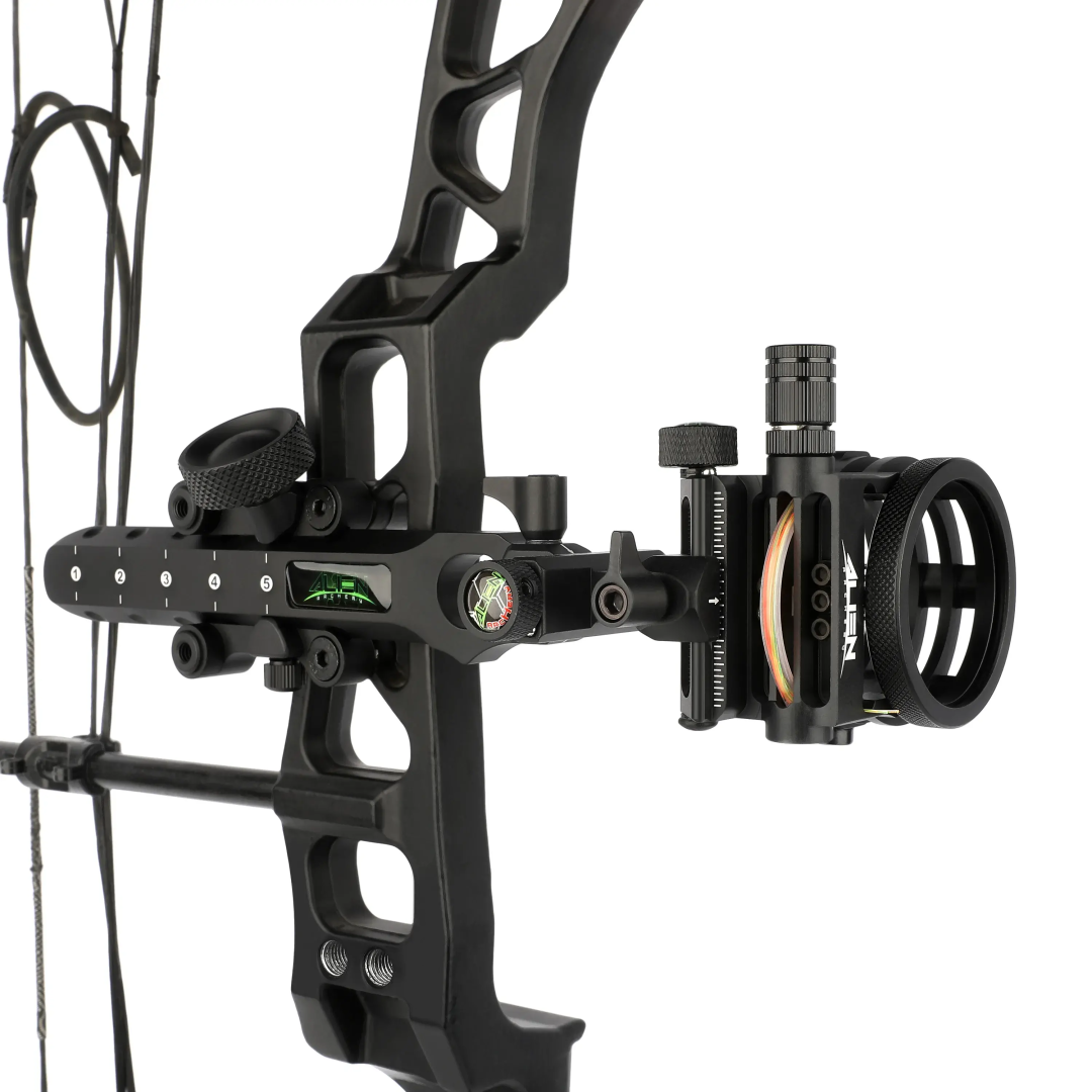 ALIEN Micro-Adjust .019" 5 Pin Hunting Bow Sight-CHN Archery