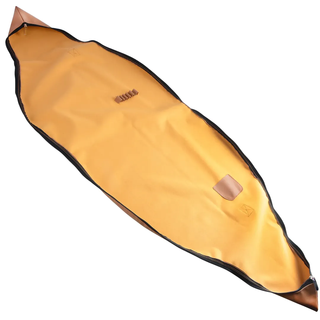 Traditional Bow Case - 60" Leather Soft Bow Case for Recurve/Longbow