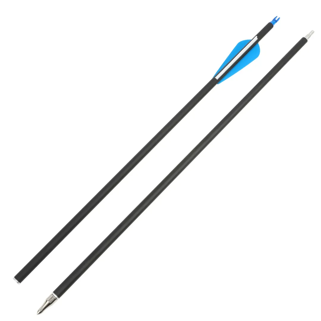 SHARROW 30" Carbon Takedown Arrows Spine 500 (6 Pack)-CHN Archery