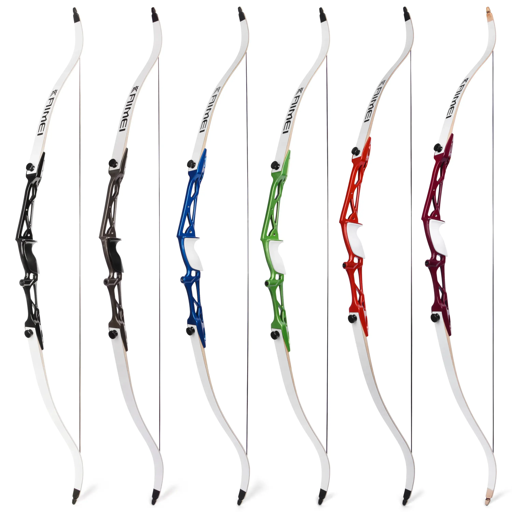 KAIMEI 66" 68" 70" Olympic Style Competition Recurve Bow 12-40# @28"