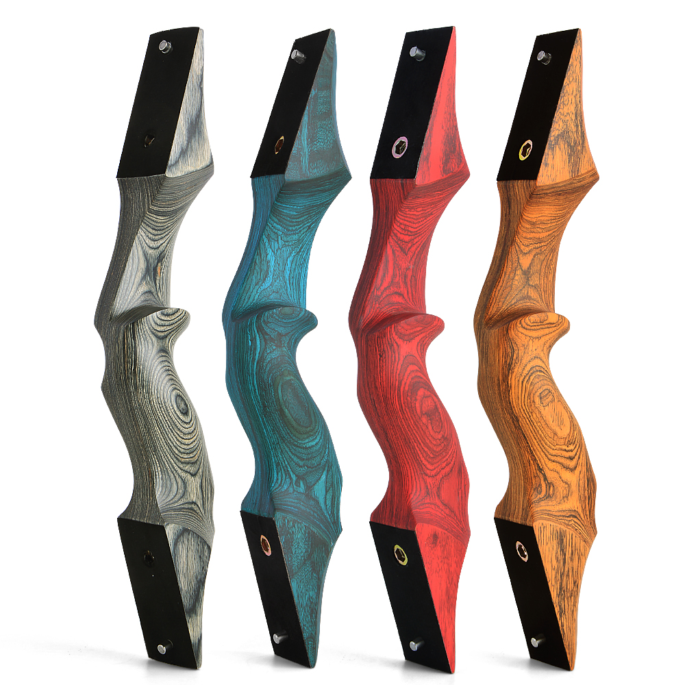 BLACK HUNTER 15" Bow Riser Wood Recurve Riser RH/LH