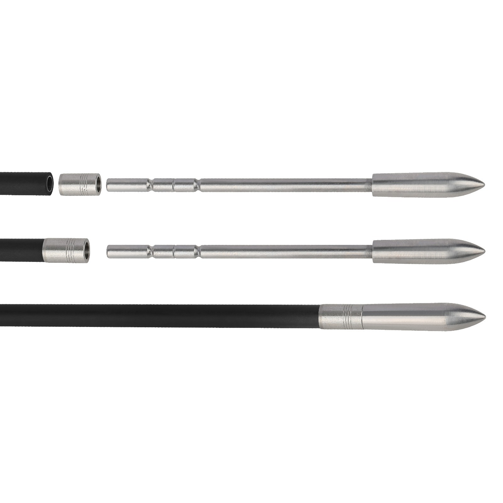 PANDARUS ELITE XT Carbon & Aluminum 3.2 mm Parallel Arrows (12 Pack)