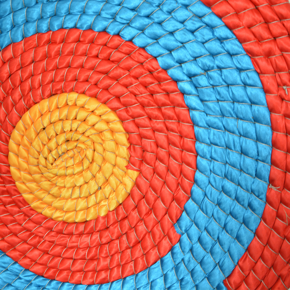 Traditional Hand-Made Round Straw Archery Target