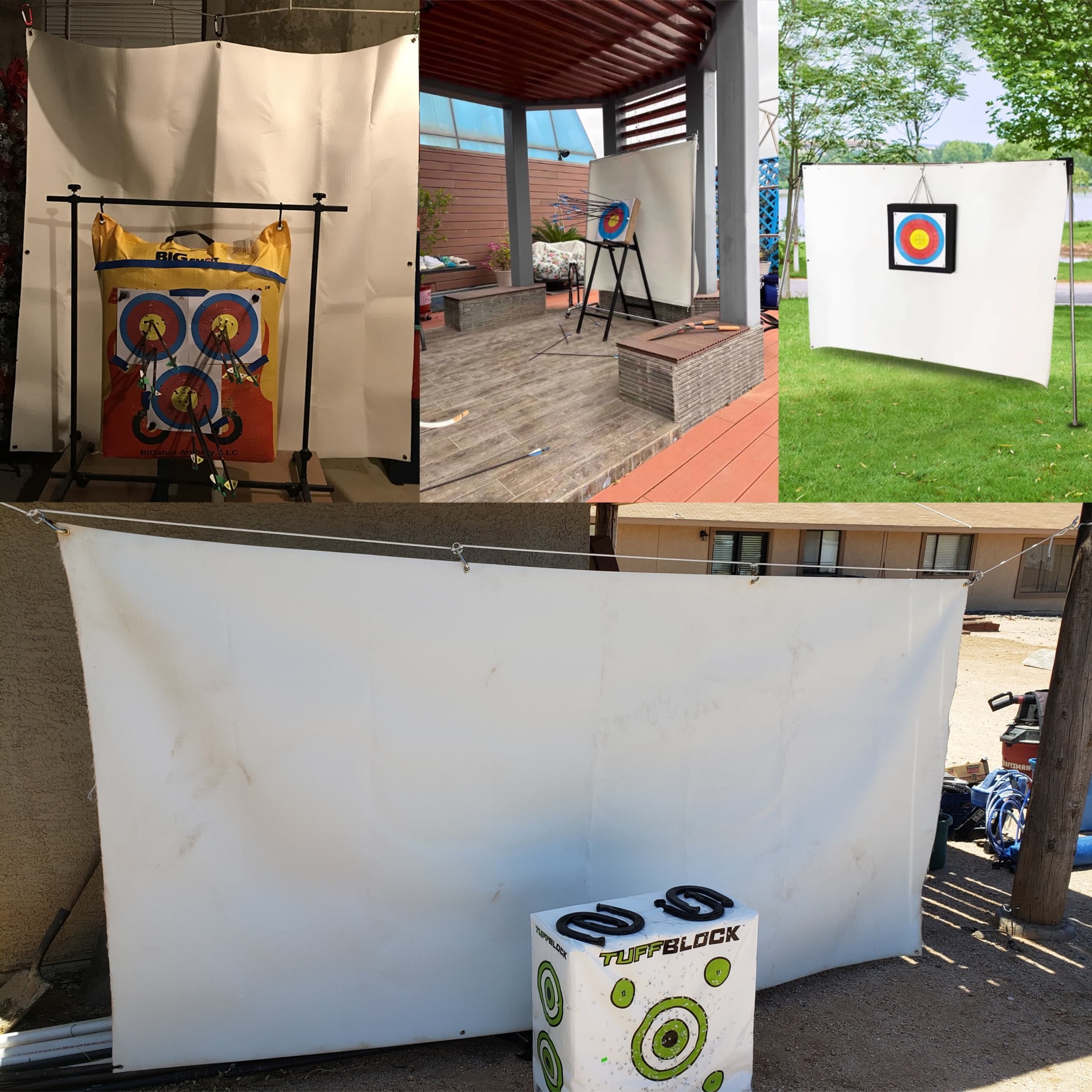 Heavy Duty Kevlar Archery Backstop