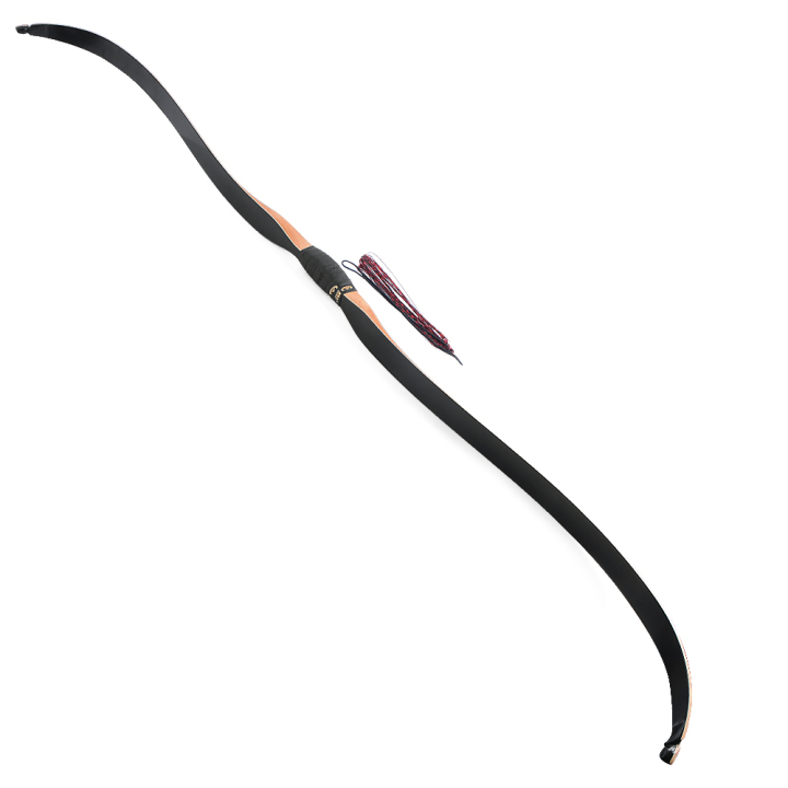 57" Handmade Traditional One Piece Recurve Bow 15-50 lbs-CHN Archery