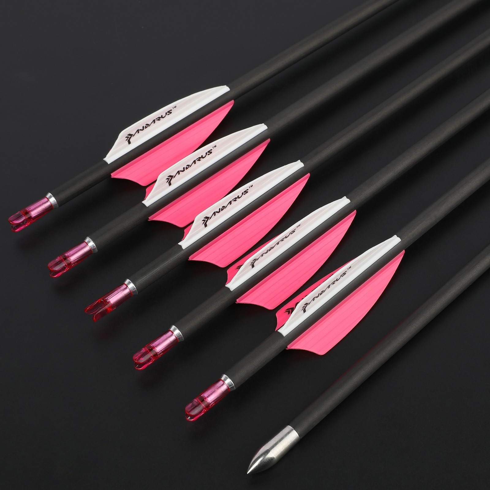 PANDARUS INFINITY Pure Carbon 4.2 mm Target Arrows -CHN Archery PANDARUS INFINITY Pure Carbon 4.2 mm Target Arrows -CHN Archery