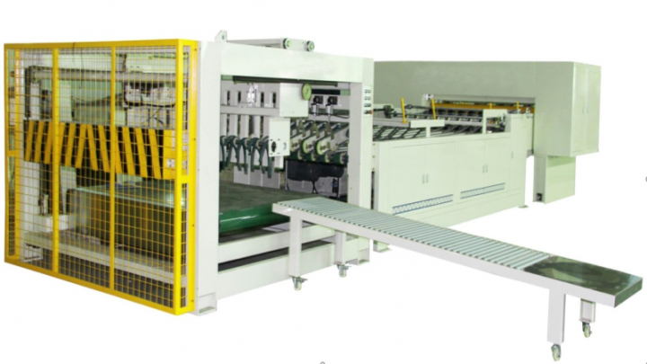 2ply Corrugated Board Slitter Cutter Stacker
