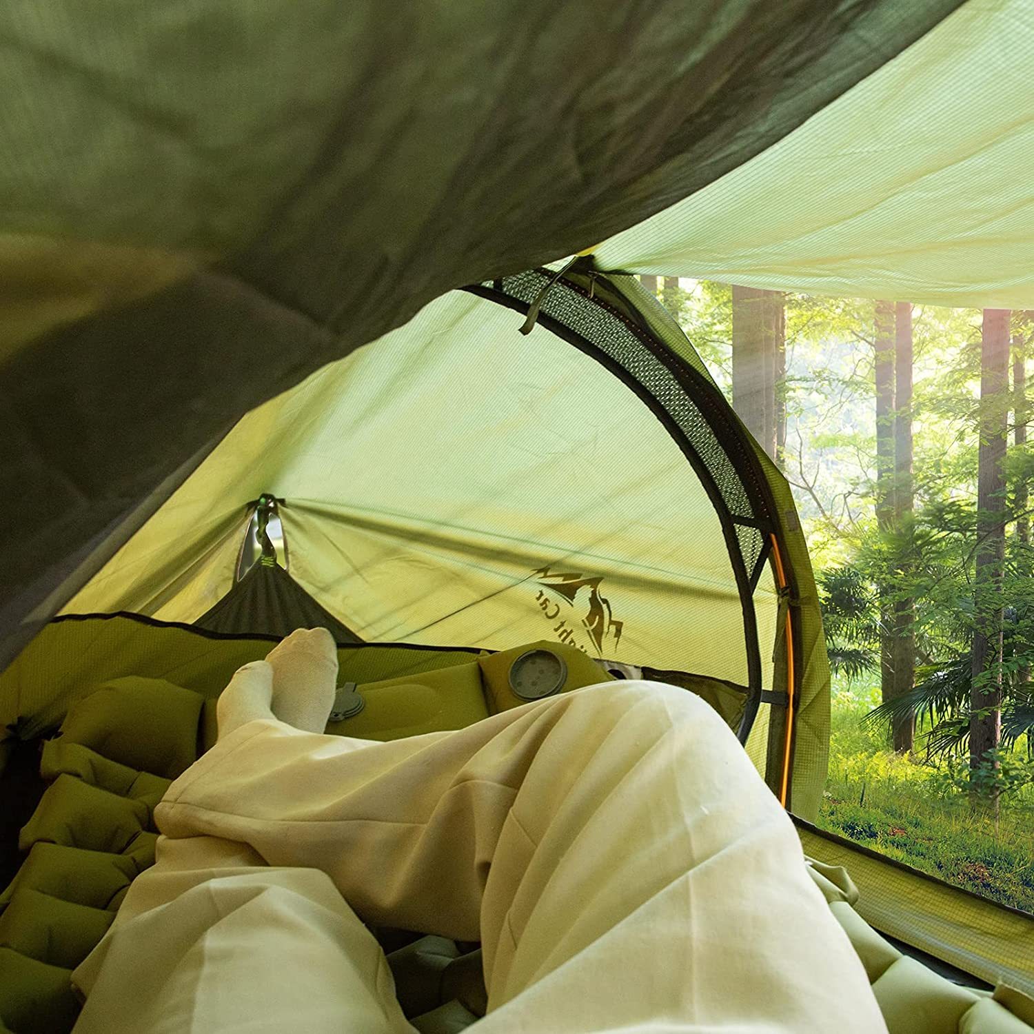 Night Cat Lay Flat Hammock Tent with Mosquito Net & Rainfly – Night Cat ...