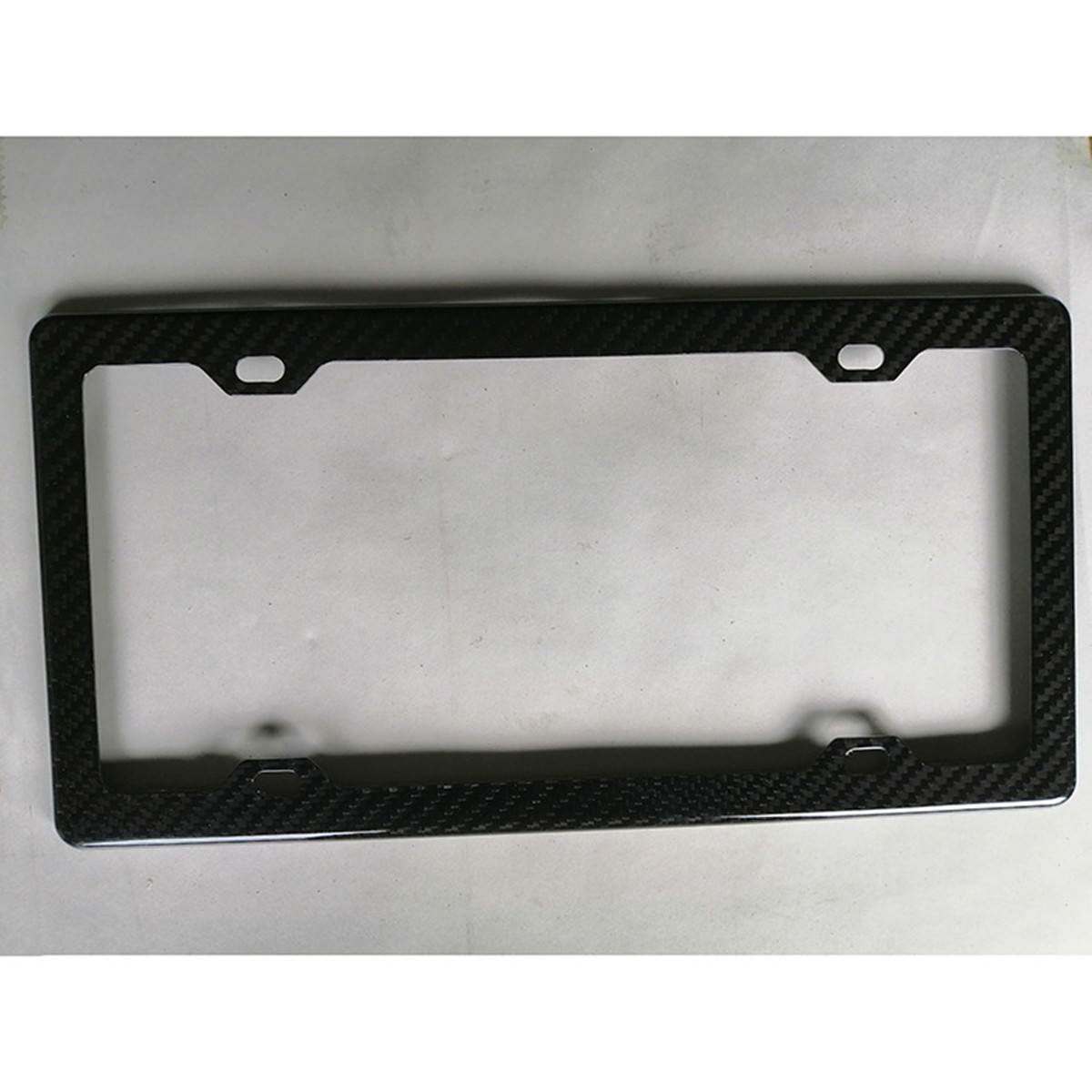 Carbon fiber license plate holder for the Tesla model 3/Y