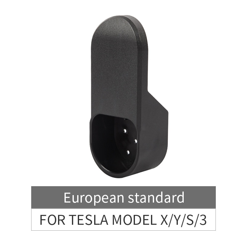 Black Tesla Wall Connector Bracket For Model 3 S X Y