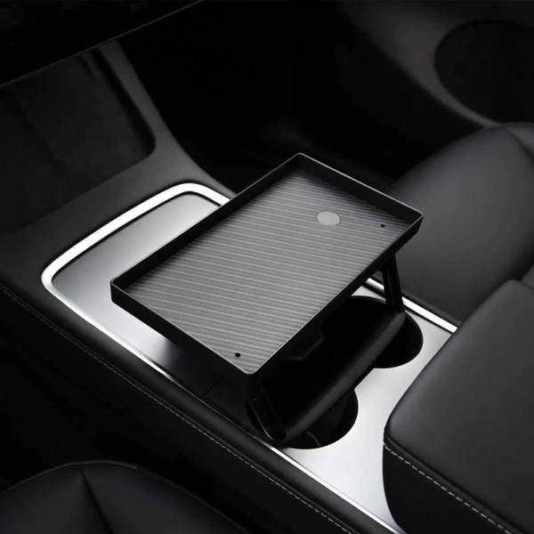 Magnetic Hidden Storage Tray for Tesla Model 3/Y Behind Screen – TESMAG