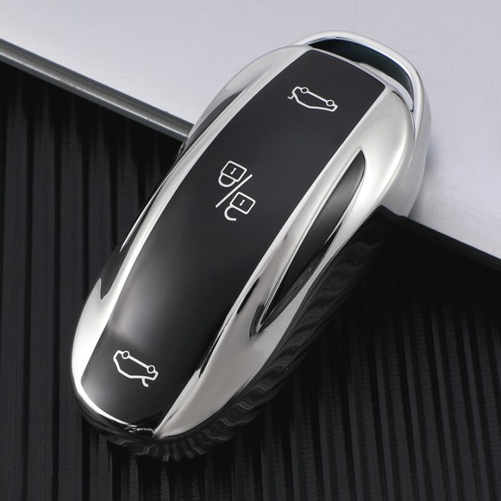 TPU Tesla Model X Key Fob Compatible with Model S 3 X Y