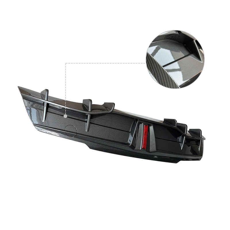 Rear Diffuser for Tesla Model Y with LED Lights