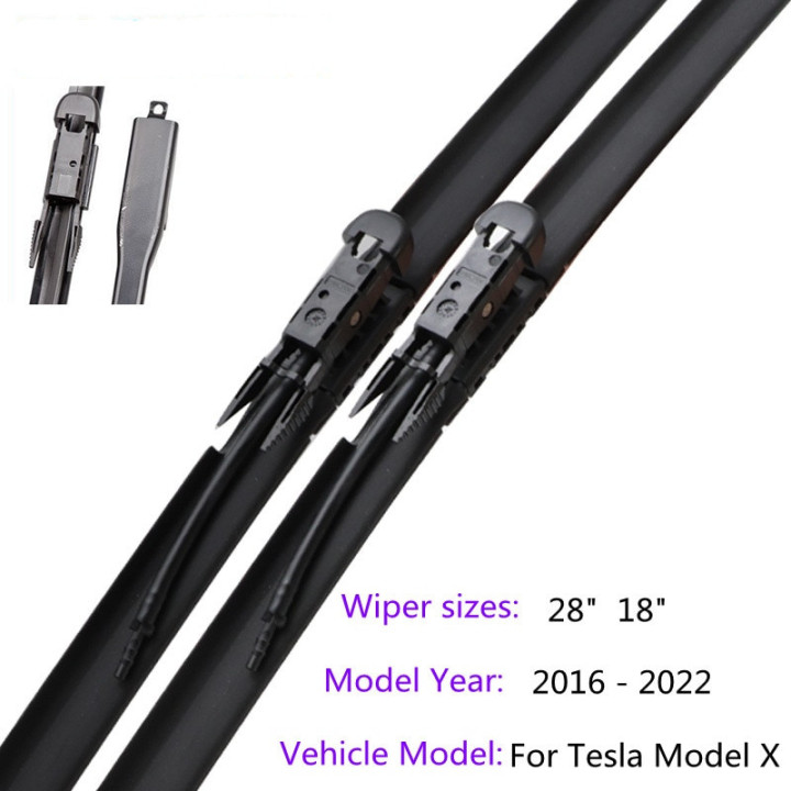 Wiper Blades for Tesla Model X Nozzle (Set of 2) – TESMAG