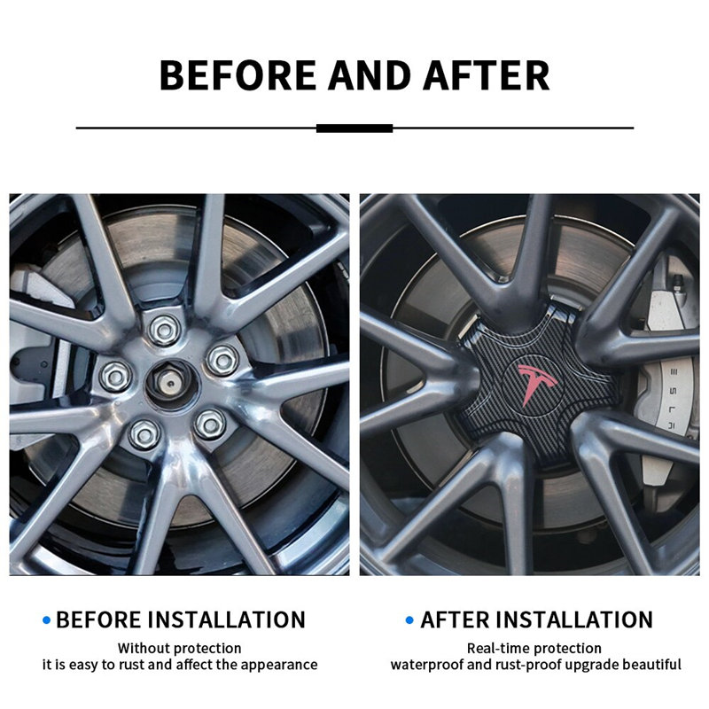 Model 3 Aero Wheel Cap Kit