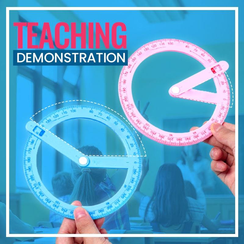 Movable Protractor for Students