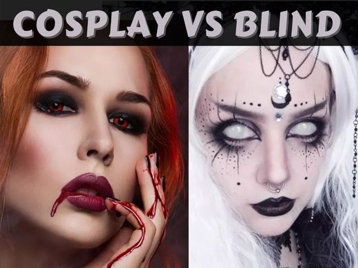 Blind Contact Lenses or Cosplay Contact Lenses?