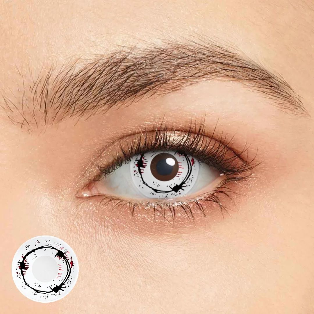 Black Cosplay Yearly Contact Lenses