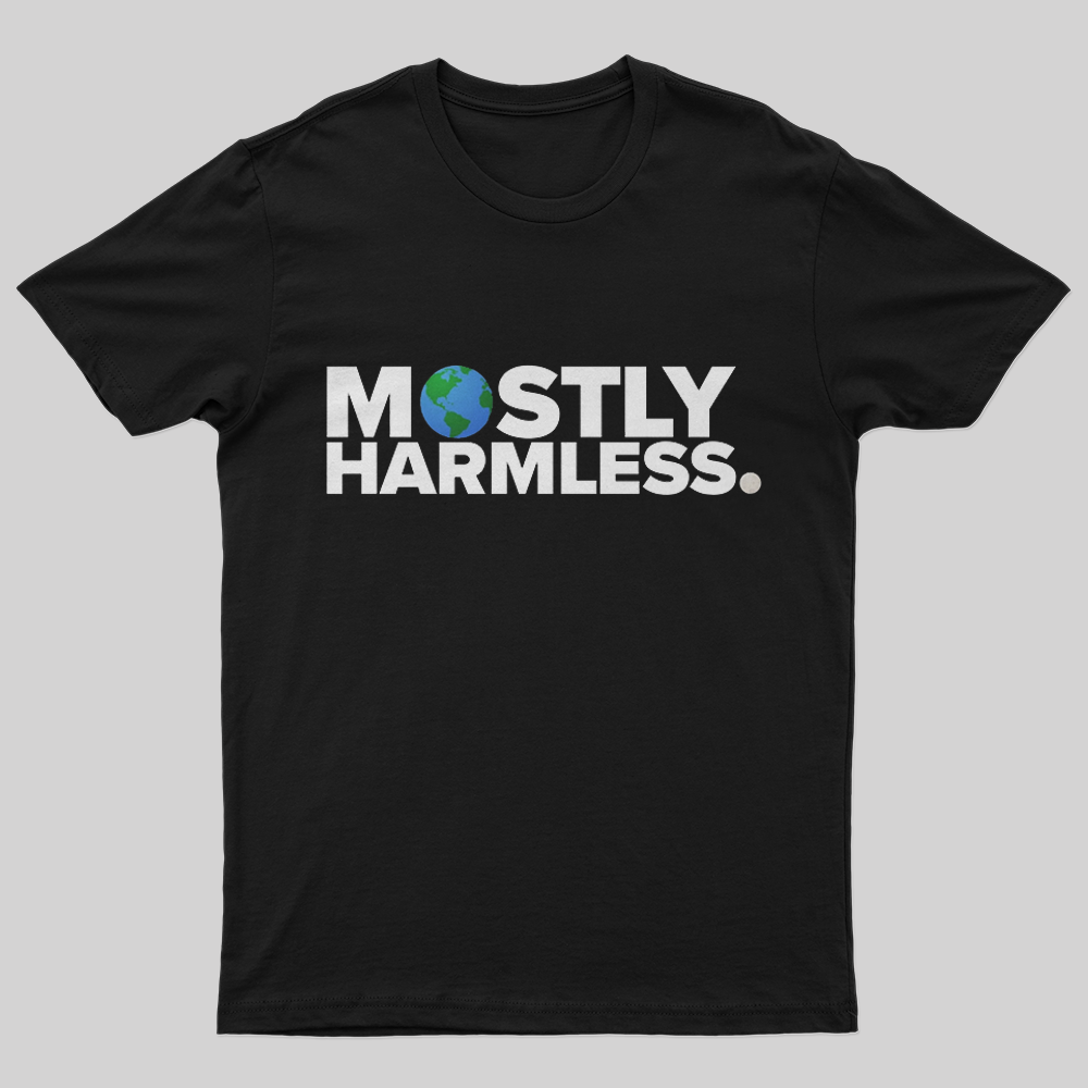 Mostly Harmless T Shirt Geeksoutfit mostly-harmless-t-shirt-geeksoutfit