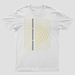 Double Slit Light Wave Particle Science Experiment T-Shirt-Geeksoutfit