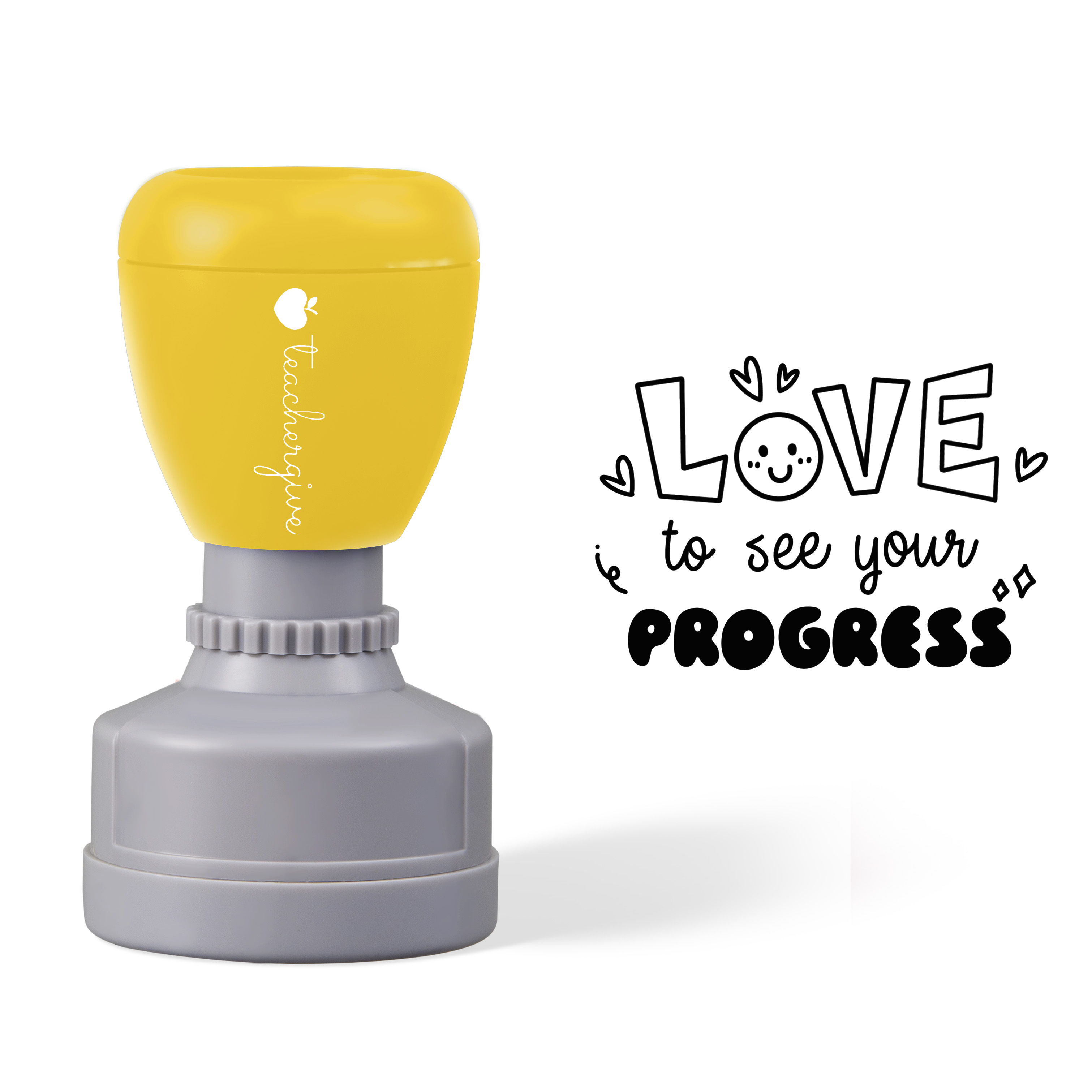 Love To See Your Progress Teacher Stamp Sale-Teachersgram