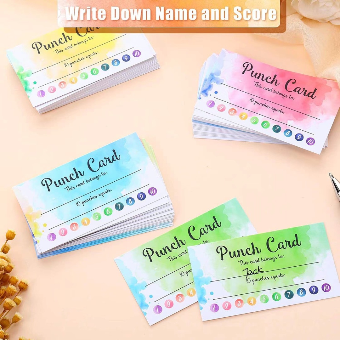 Student Punch Cards for Classroom rewards Sale-Teachersgram