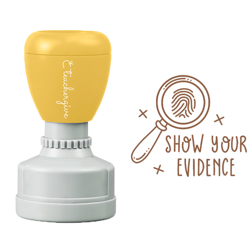 Show Your Evidence Stamp