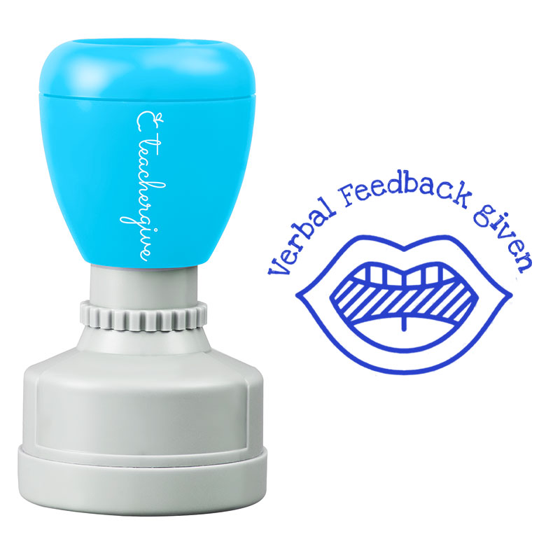 Personalized Verbal Feedback Given Stamp-Teachergive