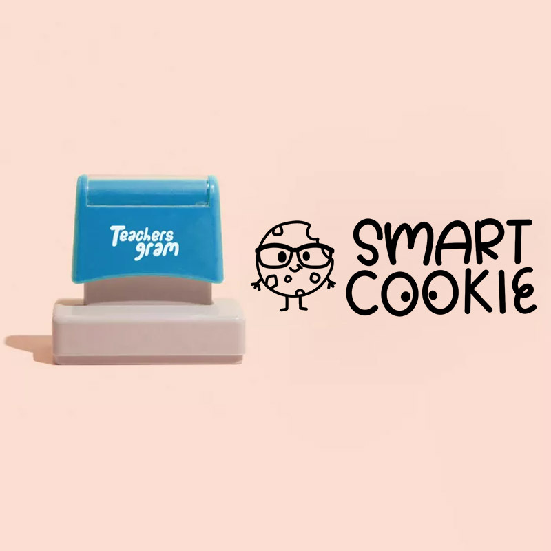 Smart Cookie Rectangle Stamp-Teachergive