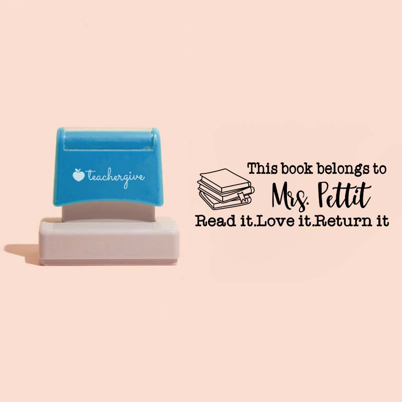 Teachergive | Personalized Read It Love It Return It Teacher Large ...