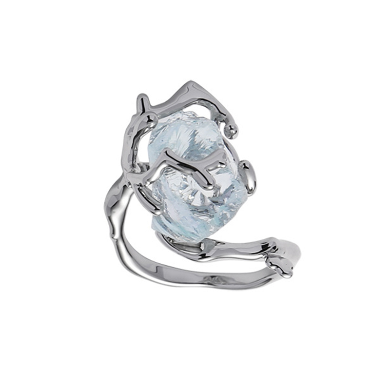 Ice Blue Gem Ring