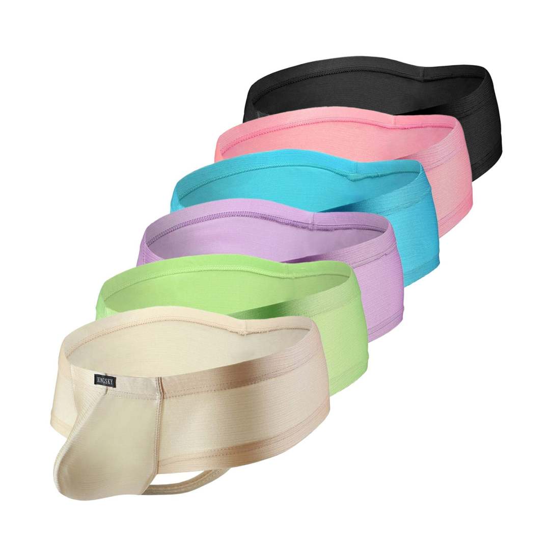 Buns Out Square Cut Boxer Briefs 6-Pack