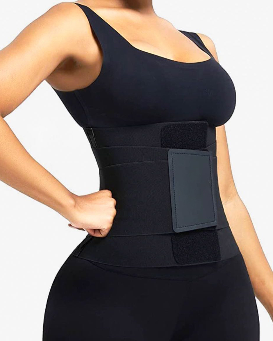 Black Belly Hourglass Waist Trainer Belt-ChicCurve