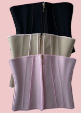 Extreme Waist Trainer Corset Steel Boned for Weight Loss & Tummy Contr