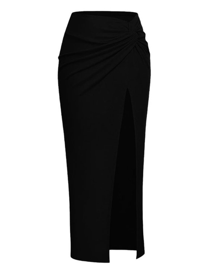 Fashion Solid Color Bow Beach One Piece Swimsuit