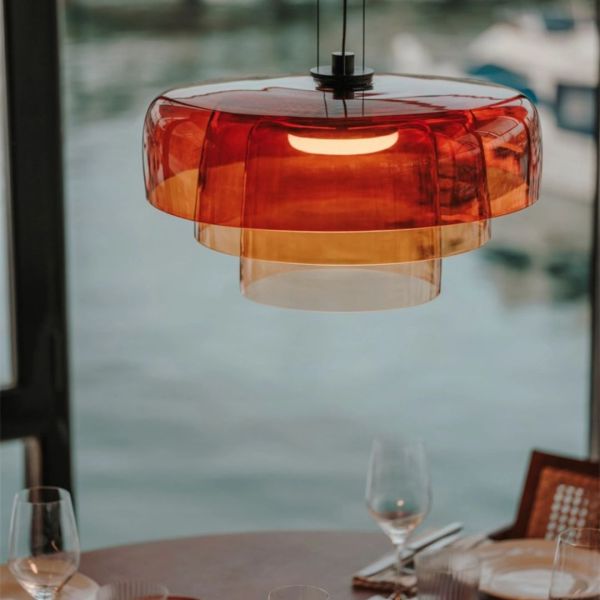 Nordic Glass Pendant Lamps | Labpiecesign Restaurant Lights – LabPieceSign