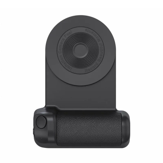 Magnetic camera handle, photo stand, smart Bluetooth mobile phone