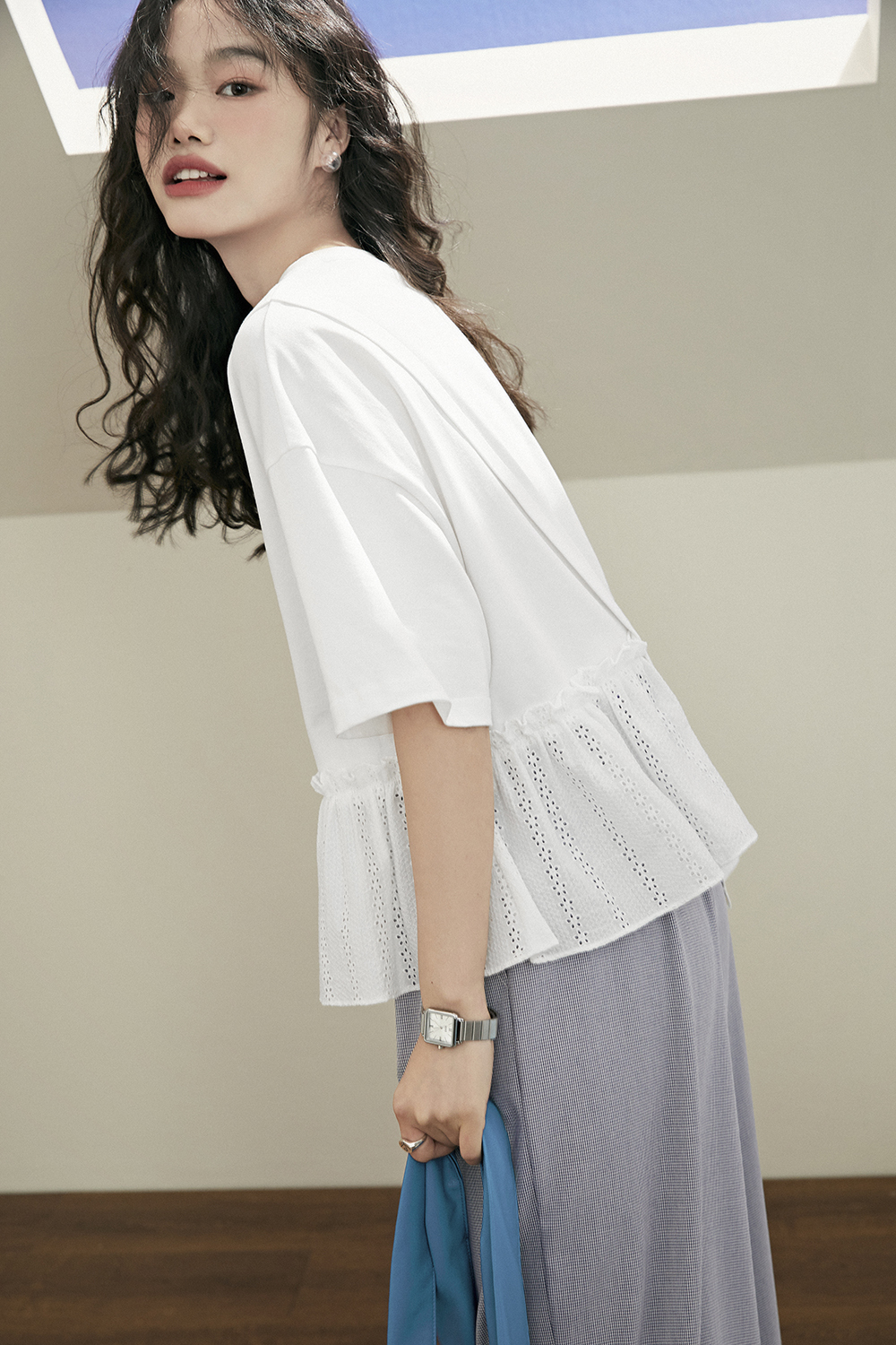 Irregular blouse